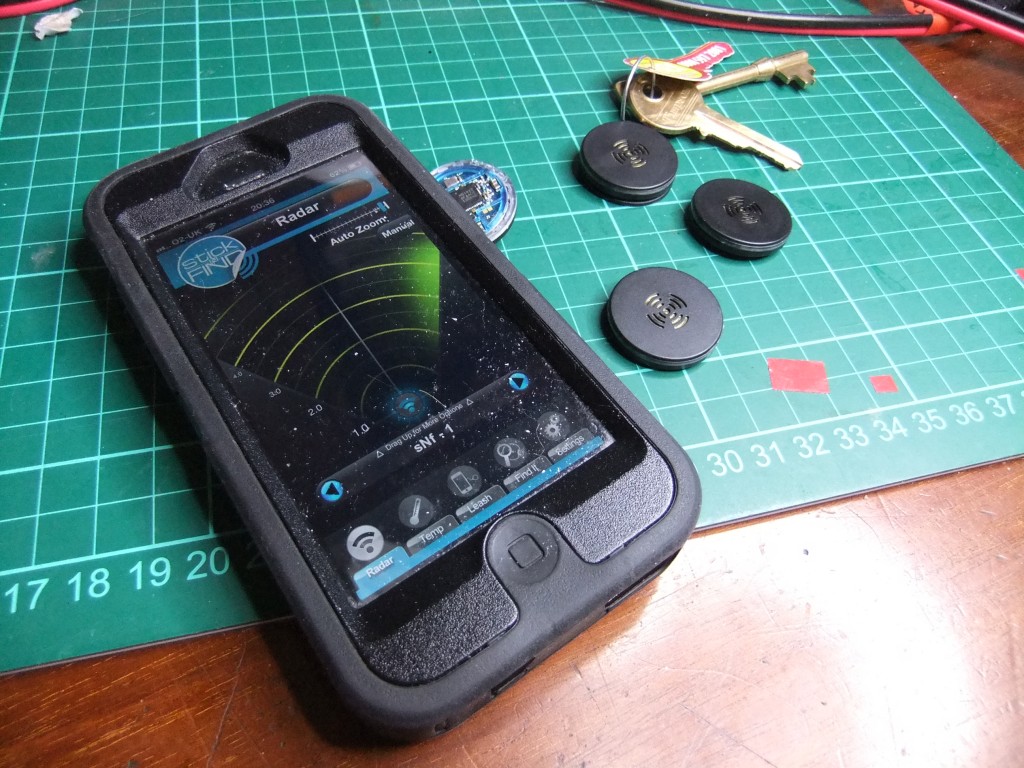 » First impressions of my StickNFind Bluetooth location stickers